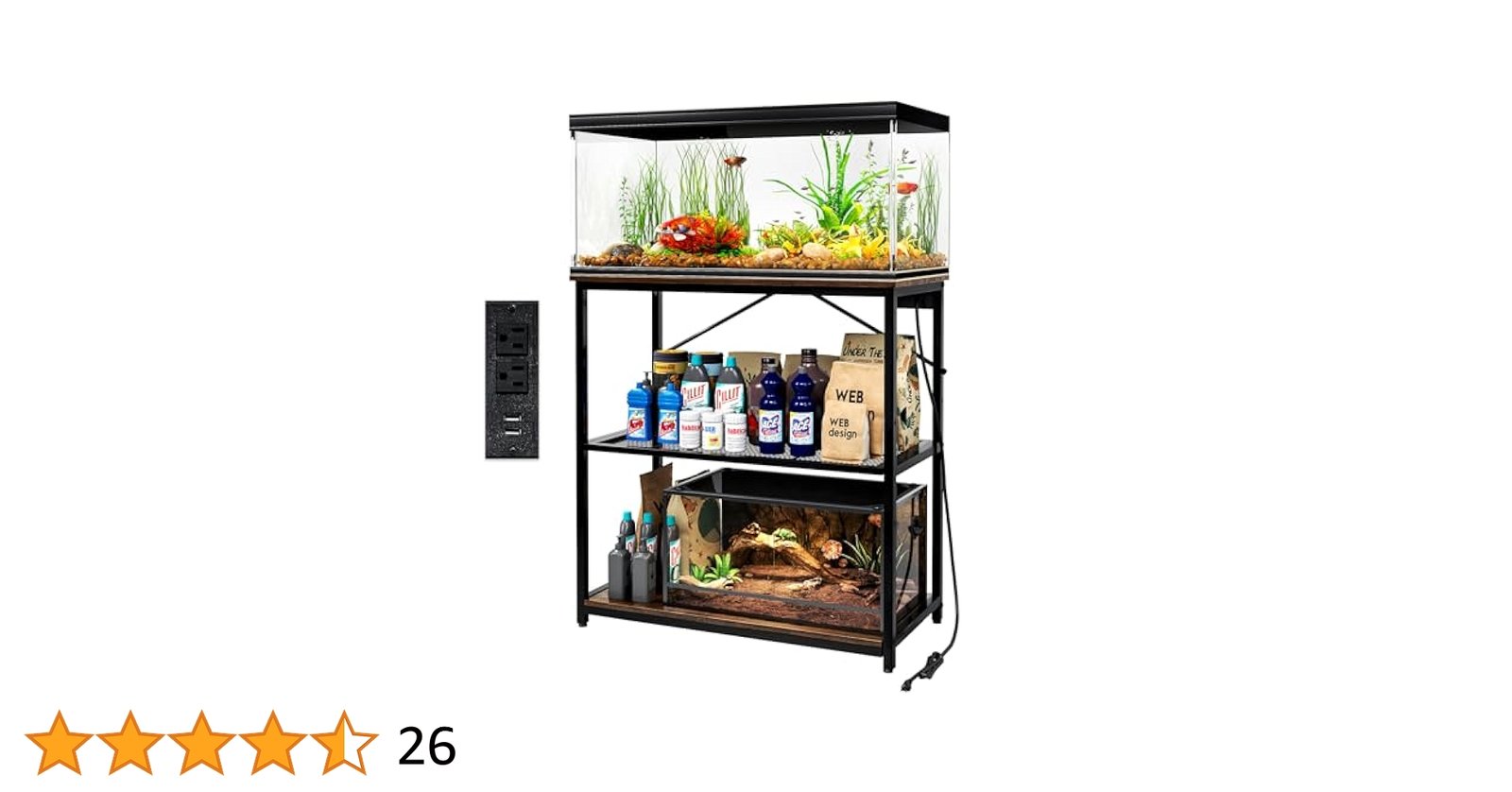 Aquarium Stand for Fry Tanks: Durable, Stylish & Space-Saving Designs ...