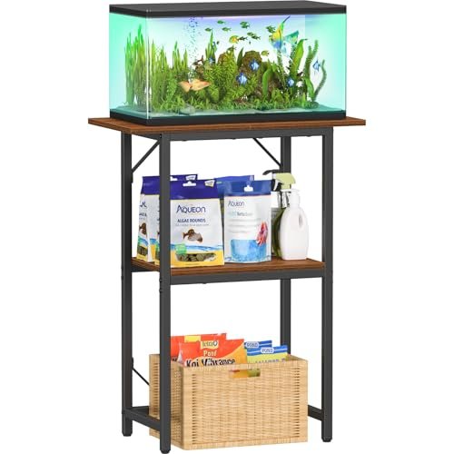 Buy Aquarium Stand for Small Community Tank Fry: Top Sturdy Storage ...